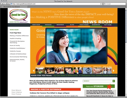 NewsRoom Overview - The Good For You Network